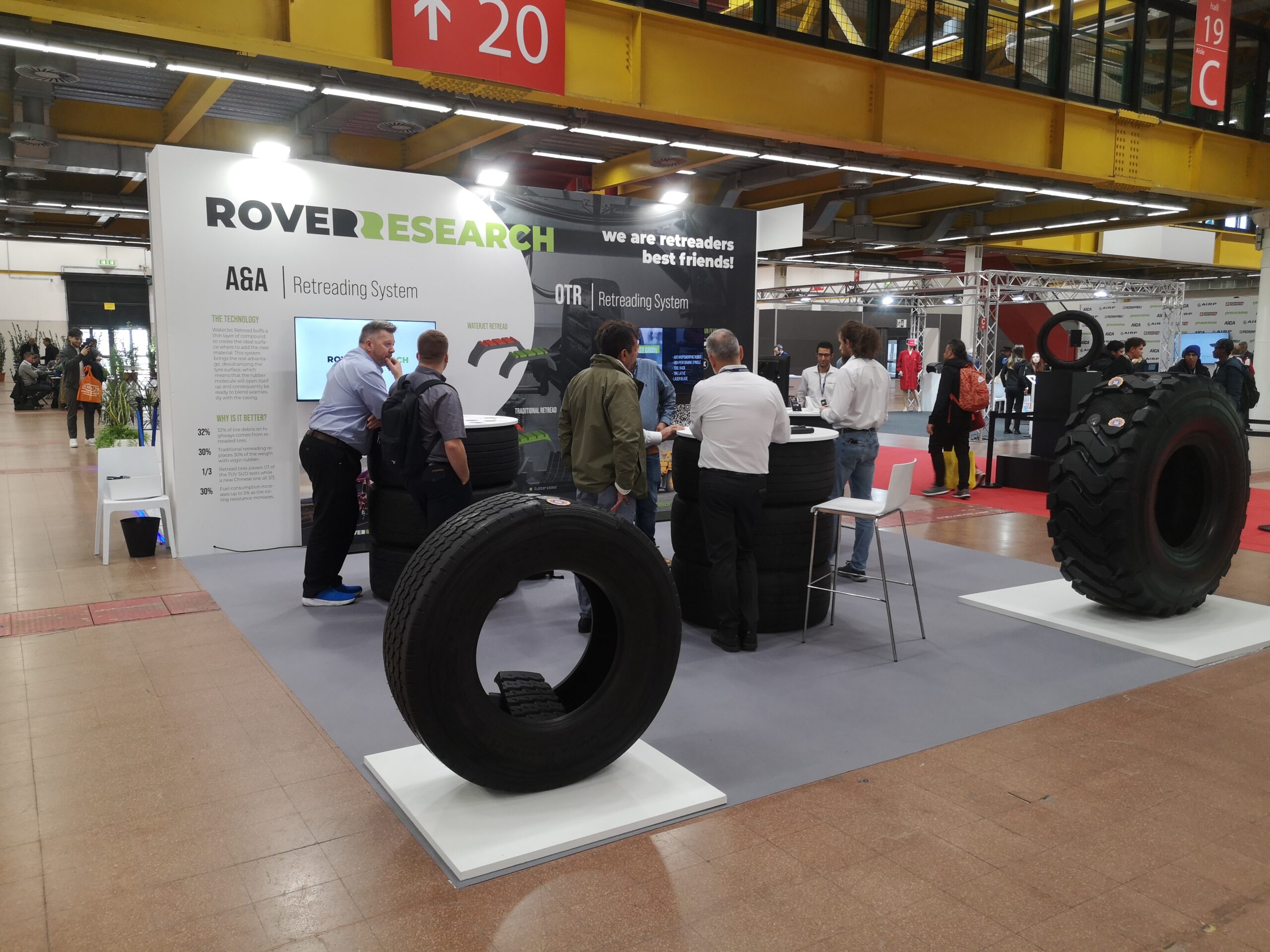 Rover Research Showcases New Water-Jetting Technology | Retreading Business